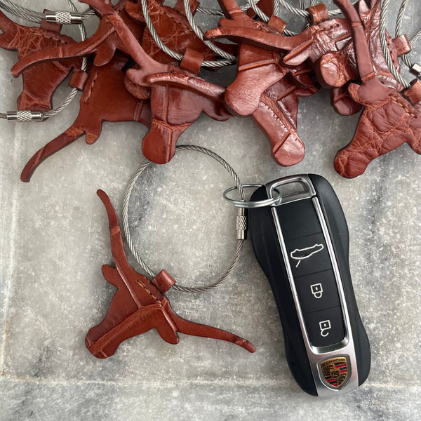LONGHORN KEYCHAINS - SINGLE SIDED - MADE TO ORDER – ALEXANDRA KNIGHT