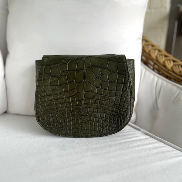 MINI ANTELOPE CROSSBODY - OLIVE GREEN MATTE - IN STOCK NOW – ALEXANDRA ...